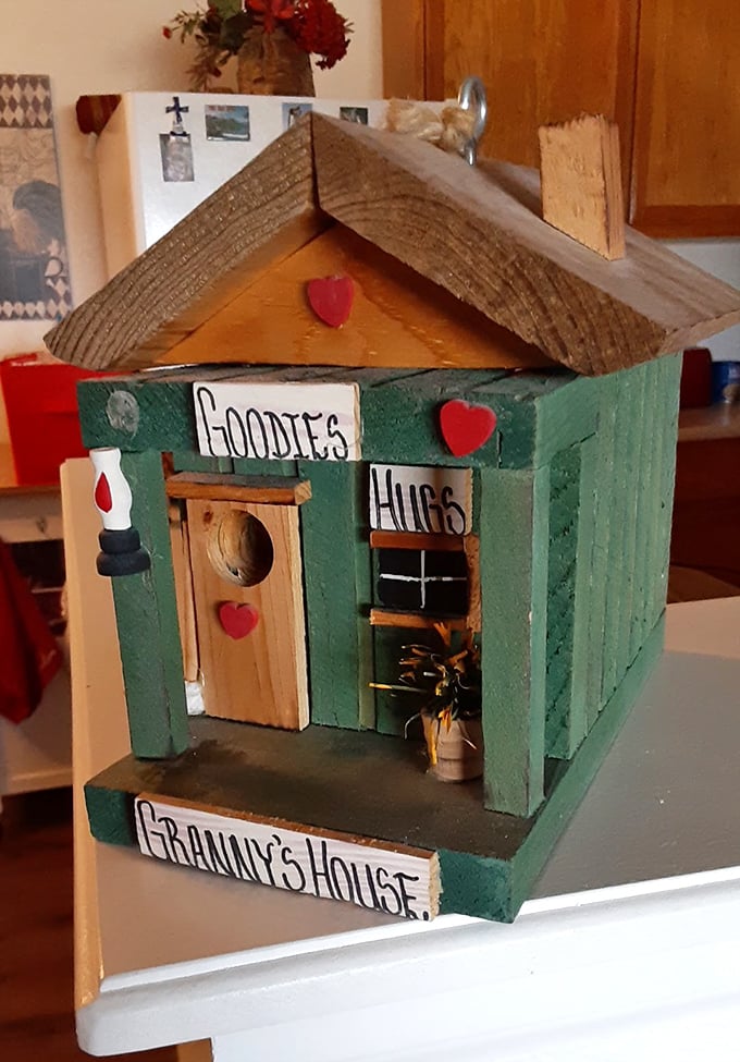 "Granny's House" offers goodies, hugs, and a reminder that handcrafted charm trumps mass-produced decor every time.