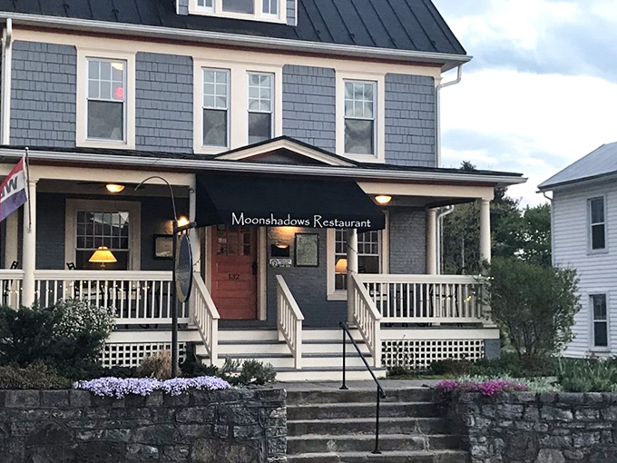 Moonshadows Restaurant serves up charm in a historic home where the porch is as inviting as the menu promises to be.