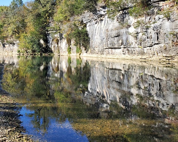 Fall transforms Jasper into a painter's palette, splashing gold and amber across every view like nature's grand finale.