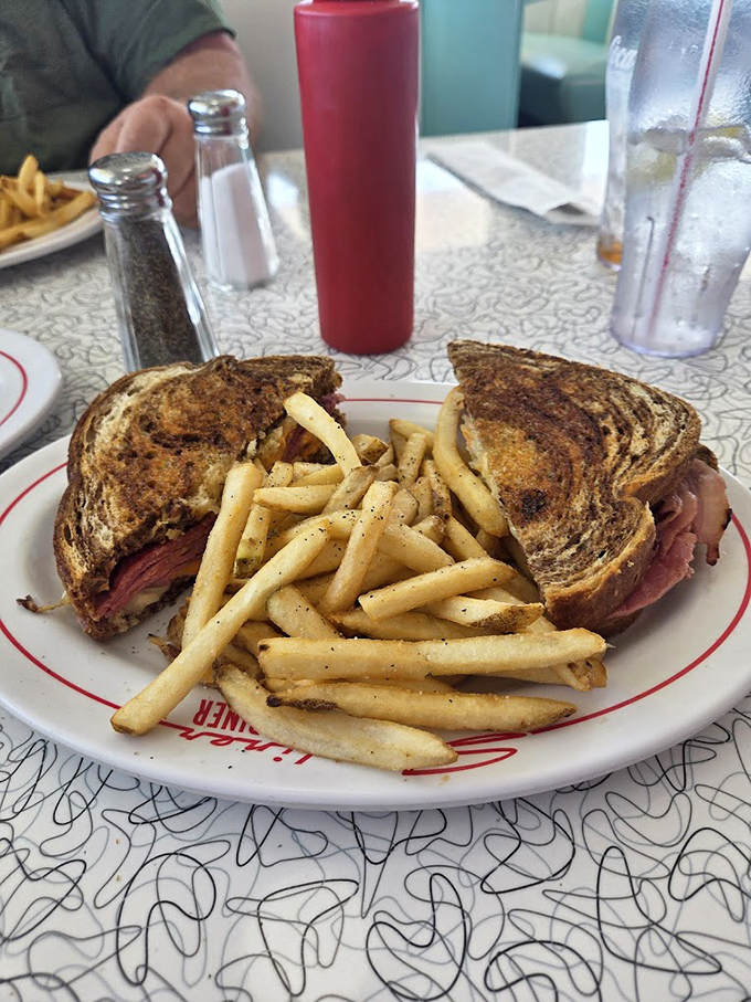 The patty melt that launched a thousand food dreams&mdash;perfectly grilled rye, melty cheese, and caramelized onions creating a holy trinity of flavor.