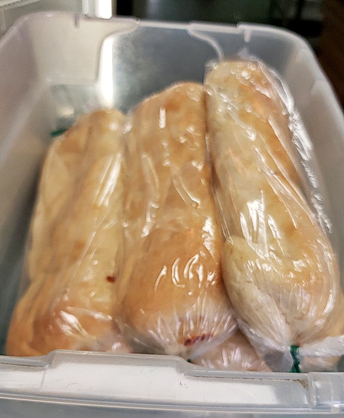 These wrapped treasures might not look Instagram-worthy, but inside that humble packaging lies a pepperoni roll experience that locals drive miles to enjoy.