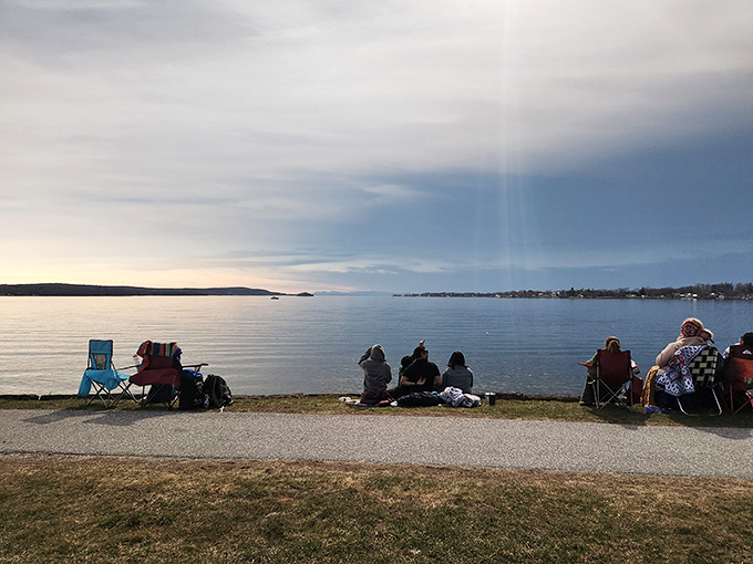 Lake Champlain sunsets turn ordinary moments into memories. These locals know the best seats aren't in restaurants&mdash;they're right here on the shoreline.