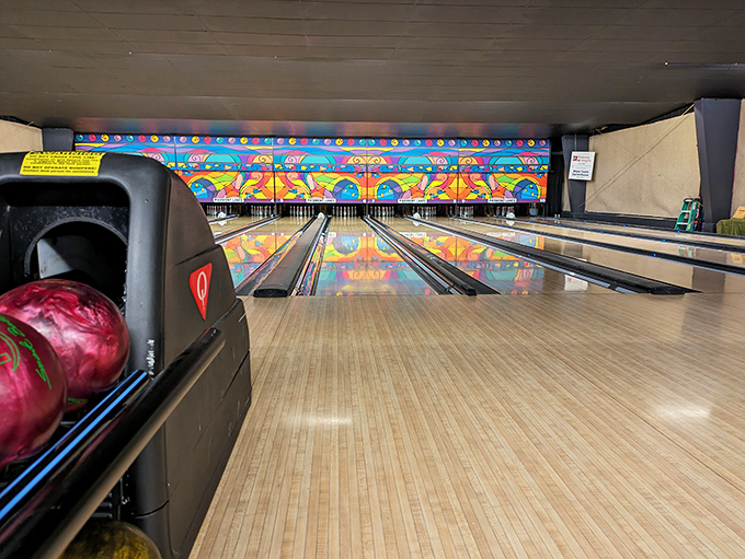These bowling lanes haven't changed much since the Carter administration, and that's precisely their charm – nostalgia you can roll down the middle.
