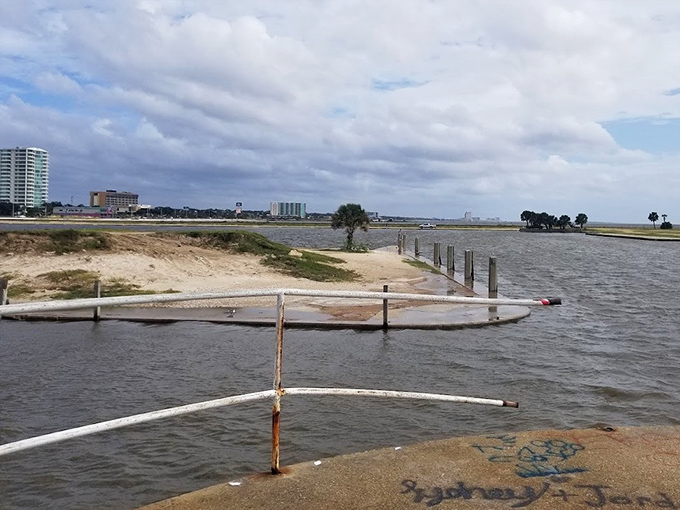 Where Highway 90 meets maritime history, creating the kind of roadside attraction that makes you actually want to pull over.