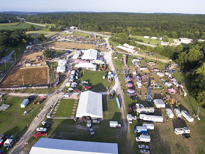 The Pike County Fair transforms ordinary farmland into a carnival wonderland where funnel cakes, Ferris wheels, and friendly competition reign supreme.