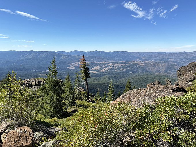 The view that makes smartphone cameras weep with inadequacy. No filter can capture what your eyes experience from these Sierra Nevada heights.