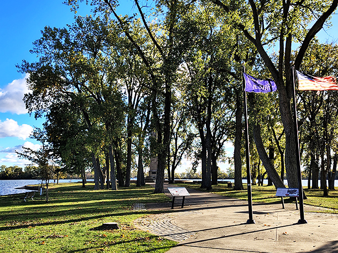 Tranquil waterside paths at Presque Isle State Park offer nature's version of meditation&mdash;no app required, just trees, water, and blessed silence.