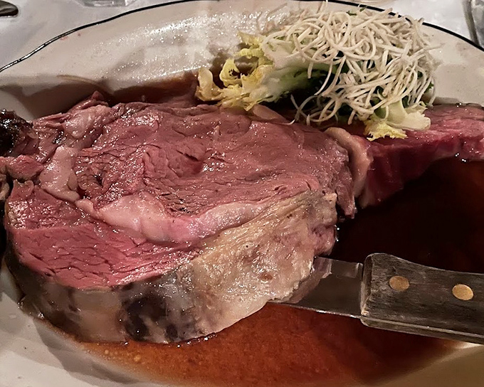 This prime rib proves that some things in life are perfect exactly as they are, no improvement needed whatsoever.