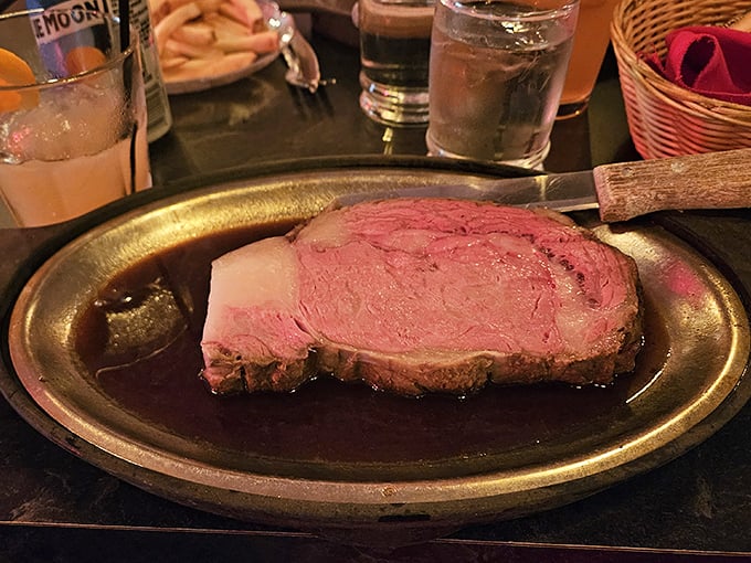 This isn't just prime rib; it's a pink-centered masterpiece that makes time stand still and conversation cease&mdash;until someone inevitably says, "You have to try this."