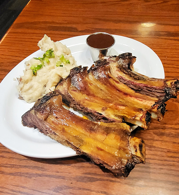 These ribs don't just fall off the bone&mdash;they practically leap onto your fork, begging to be devoured alongside that creamy potato salad.