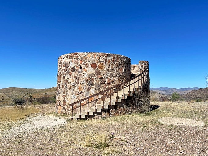 This stone lookout tower isn't just functional&mdash;it's like a Game of Thrones set piece dropped into the Texas wilderness.