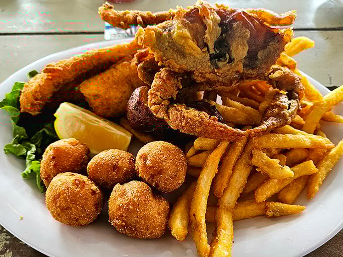 Hushpuppies, fries, and fried seafood&mdash;the holy trinity of coastal comfort food that makes diets weep and taste buds rejoice.