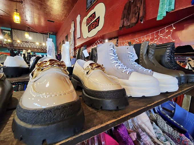 From combat boots to loafers, these shoes have stories to tell and miles left to walk with their next owners.