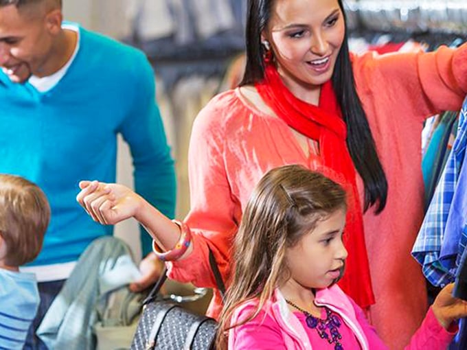 Family thrifting adventures create memories that outlast the bargains, as parents pass the treasure-hunting gene to the next generation.