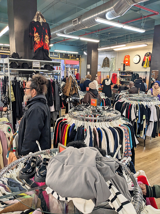 Fashion democracy in action &ndash; where vintage hunters and style mavens converge like foodies at a farmers market, each seeking their perfect find.