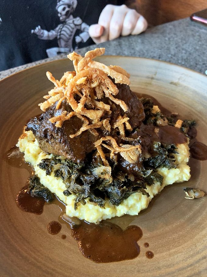 The short ribs at Grille 3501 don't just fall off the bone&mdash;they practically leap onto your fork, begging to be devoured. Resistance is futile.