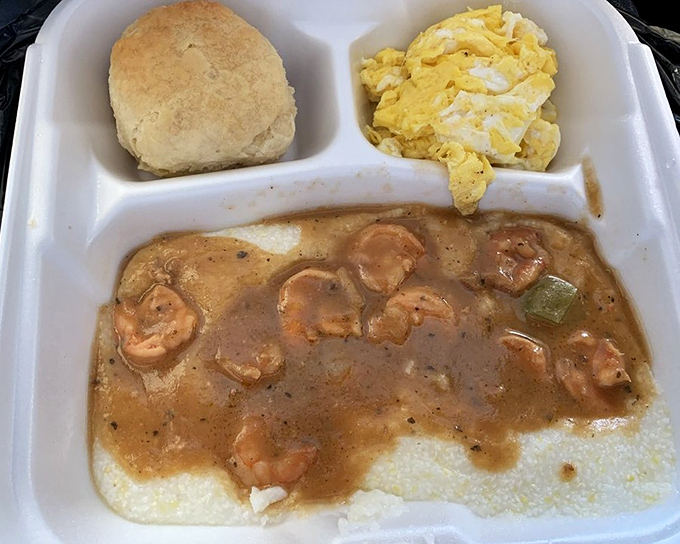 Behold the legendary shrimp and grits &ndash; a dish so perfect, angels probably order it for brunch.