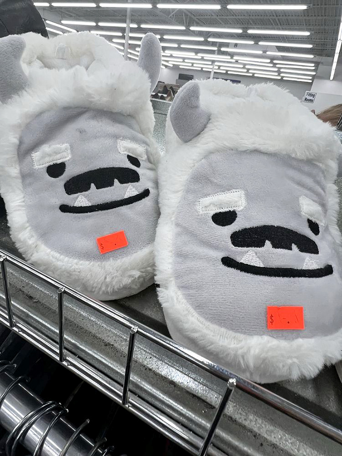 Fluffy monster slippers that somehow look both terrifying and incredibly comfortable&mdash;the perfect footwear for midnight snack expeditions.