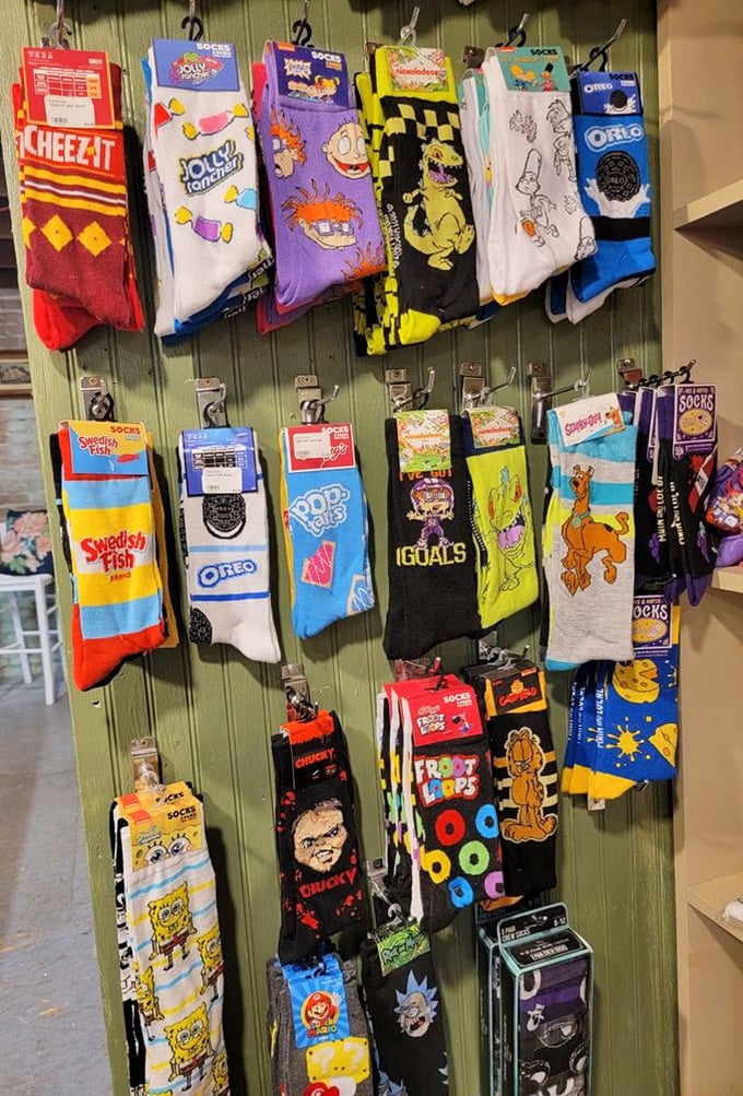 Sock fashion has never been so nostalgic! From Cheez-It to Rugrats, your feet can now be walking billboards for your favorite childhood brands.