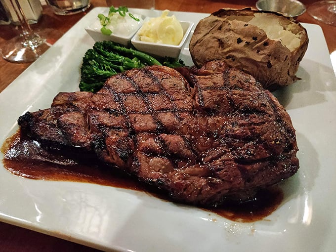 The Northwest Angus Ribeye isn't just a steak&mdash;it's a masterclass in simplicity, where perfect grilling lets quality beef shine.