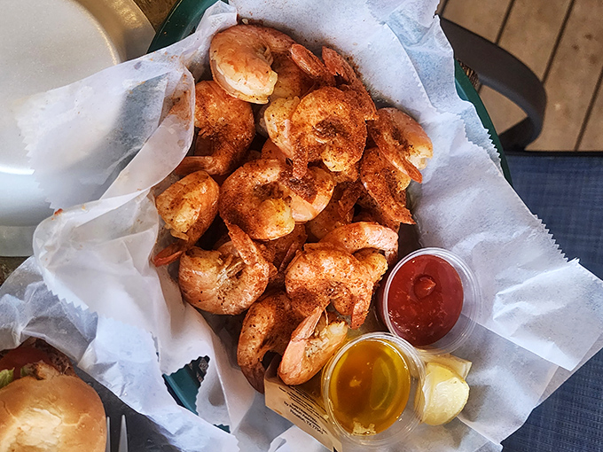 These spice-dusted peel-and-eat shrimp aren't just food &ndash; they're an interactive experience that rewards you with sweet, succulent treasure.