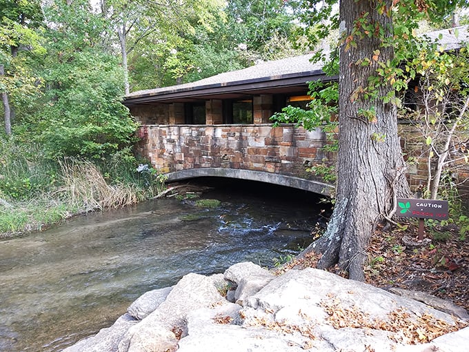 This stone bridge could be straight out of a fairy tale, though thankfully without any trolls demanding payment for crossing.