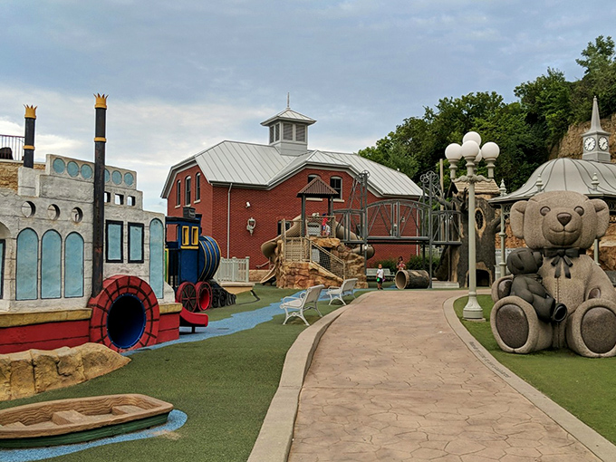 Teddy Bear Park isn't just for kids&mdash;it's where childhood imagination meets small-town charm in a playground that makes adults secretly jealous.