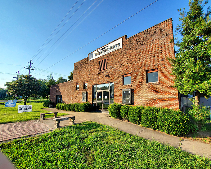 Corinth Theatre-Arts brings culture to the crossroads in this unassuming brick building, proving you don't need Broadway prices for a standing ovation.