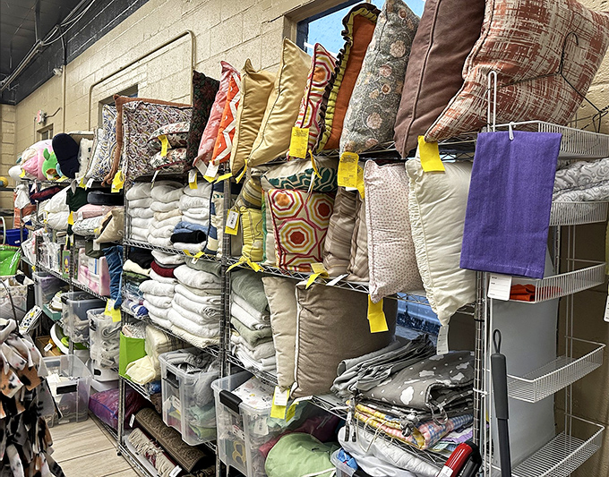 Pillow talk takes on new meaning when you can redecorate your entire bedroom for pocket change. Pattern mixing has never been so tempting.