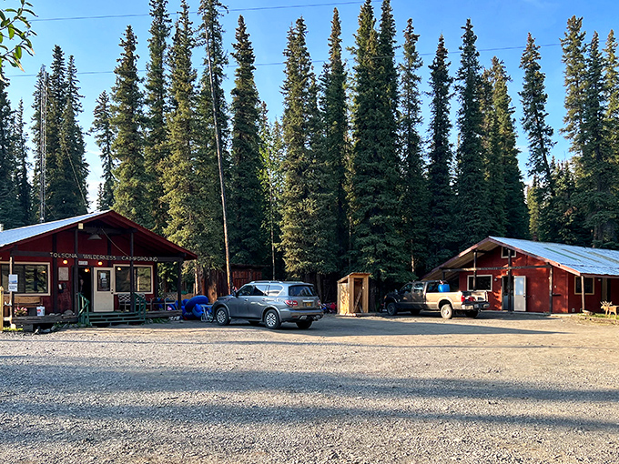 Rustic charm with a side of wilderness. These cabin-style businesses embody Alaskan pragmatism&mdash;no frills necessary when Mother Nature provides all the decoration you need.