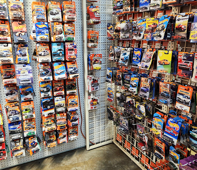 Hot Wheels heaven! Every car-obsessed kid from the '60s to today would lose their mind in this miniature automotive museum.