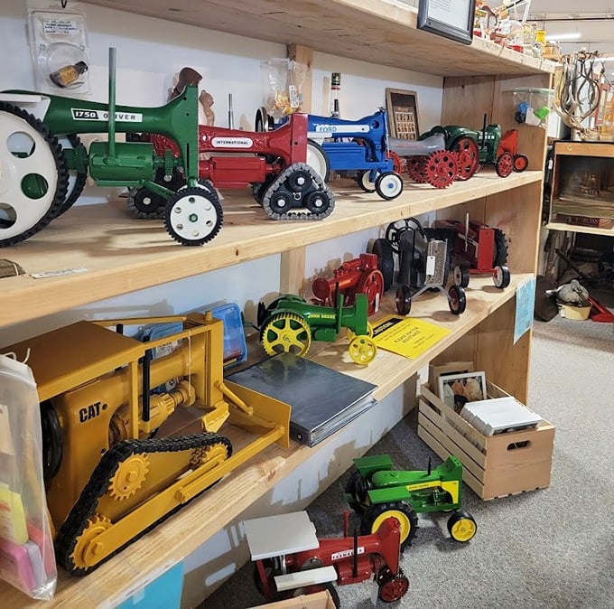 Toy tractors that have survived longer than most modern electronics. These miniature farm machines are ready to plow through your nostalgic heartstrings. 