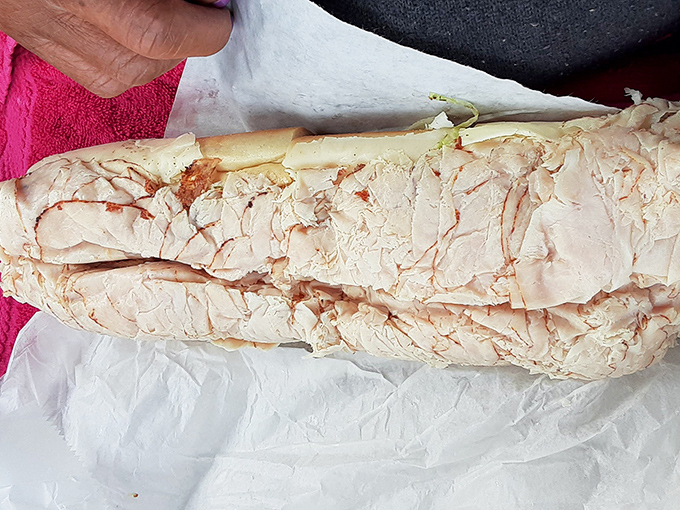 Turkey perfection in its purest form. This isn't lunch &ndash; it's an edible masterpiece that makes you question all other sandwiches you've ever known.