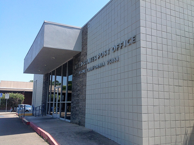 Even the post office in Patterson has character&mdash;a mid-century modern reminder that good news still arrives the old-fashioned way.