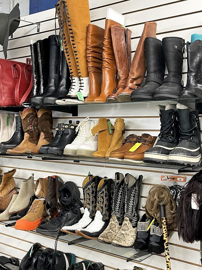 Boot boulevard! From cowboy classics to fashionista finds, footwear that's walked interesting paths now ready for yours.