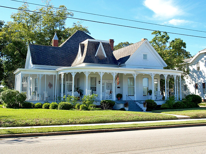 This vintage Victorian showcases the kind of porch-blessed home you can actually afford here without requiring a lottery win first.