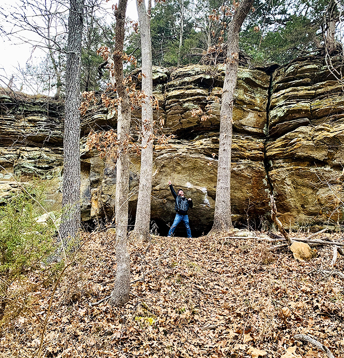 Adventure awaits in every nook and cranny. Osage Hills' hidden caves and rock formations practically beg for exploration and impromptu Indiana Jones impressions.