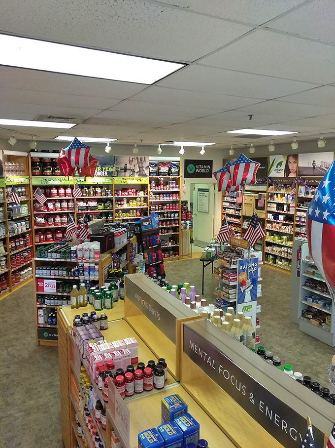 Vitamin World: where health enthusiasts can stock up on supplements at half the price, turning "I should probably take vitamins" into "I can actually afford vitamins."