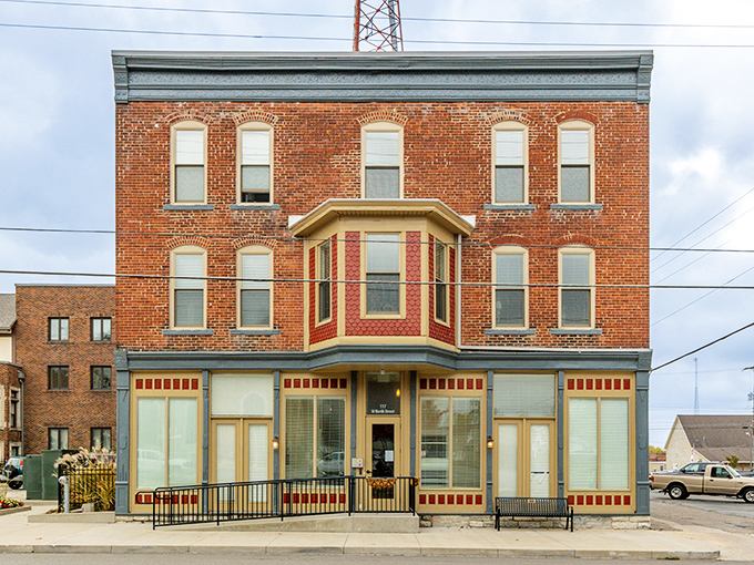 This stately brick building with its distinctive bay window has witnessed generations of Greensburg life unfold&mdash;if only these walls could talk!