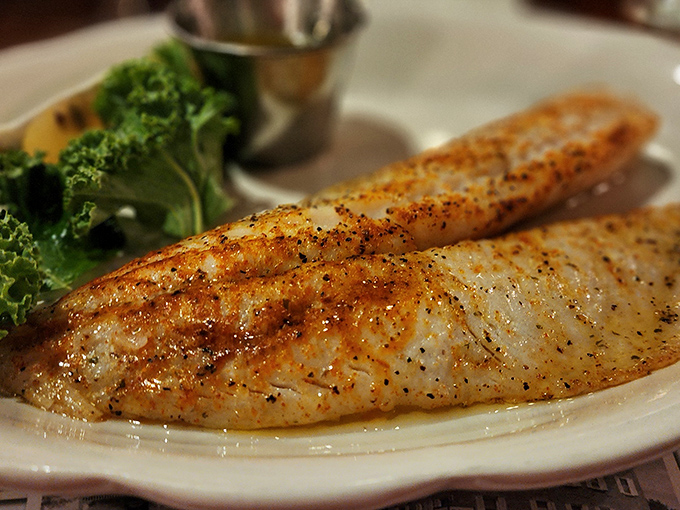Perfectly seasoned walleye fillets that flake at the touch of a fork&mdash;this is Minnesota's state fish elevated to an art form.