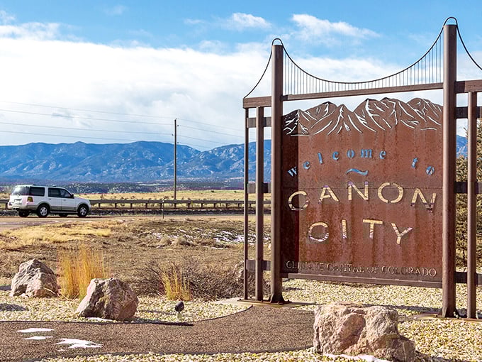 The welcome sign says it all &ndash; you've arrived somewhere special, where the mountains stand guard and the sky puts on its bluest outfit just for you.