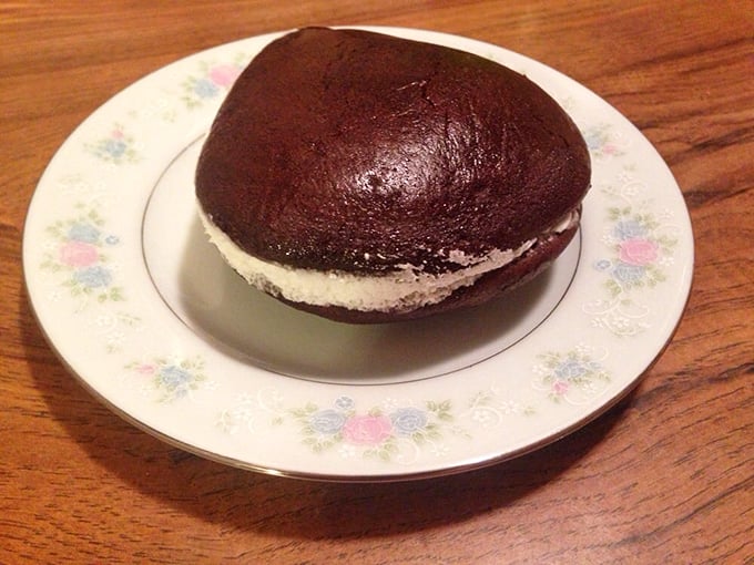 The classic chocolate whoopie pie&mdash;two perfect chocolate cakes embracing a cloud of vanilla cream like they were made for each other.