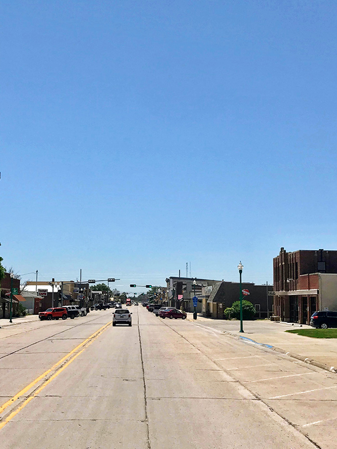 Wide open streets and big Nebraska skies create Valentine's signature breathing room&mdash;a luxury city dwellers pay therapists to imagine.