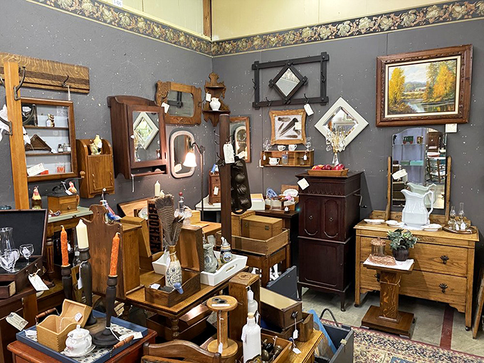 Furniture that's witnessed more family dinners than Thanksgiving at Grandma's. Each wooden piece tells stories from decades past.