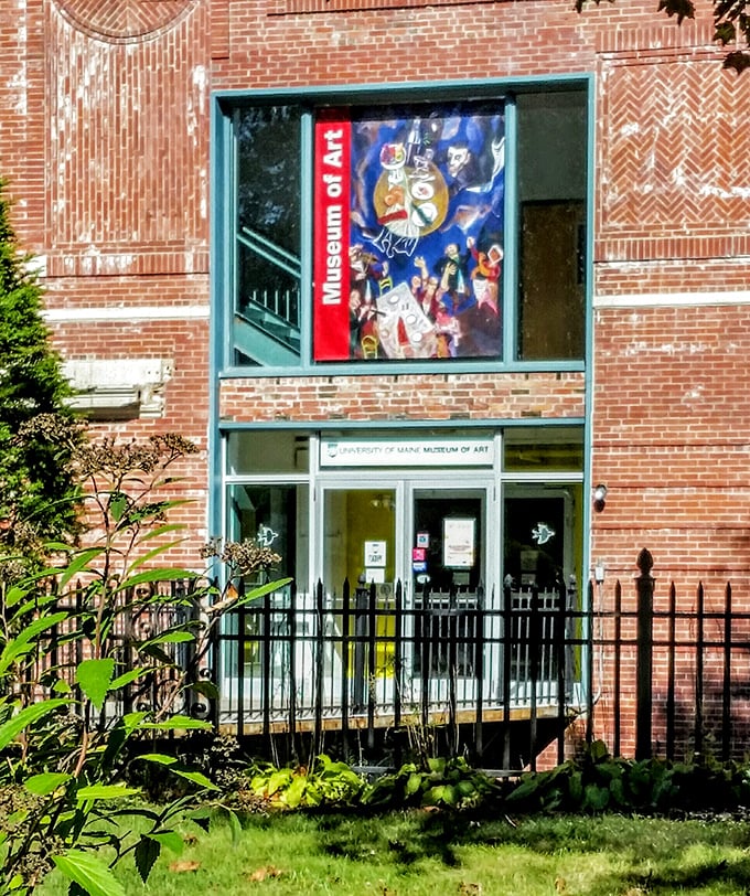 Behind the University of Maine Museum of Art's brick exterior lies a treasure trove of contemporary works awaiting discovery.