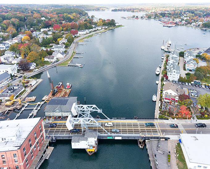 Stonington Harbor's drawbridge connects more than just land masses&mdash;it links the bustling present with the maritime heritage that built this corner of Connecticut.