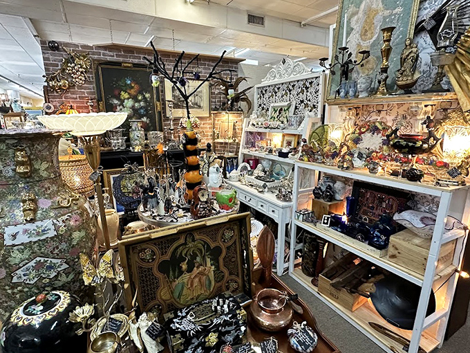 Treasure hunters, prepare yourselves! This booth is what happens when someone with exquisite taste decides to share their collection with the world. 