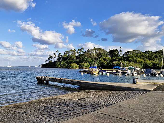Where boats meet bay and stress meets its match&mdash;launching into Kāneʻohe's waters never looked so inviting.