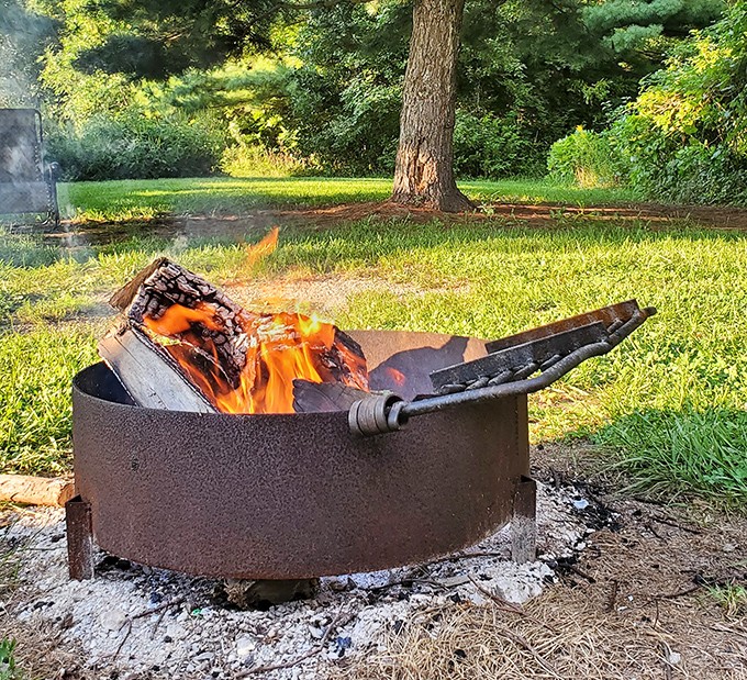 Campfire philosophy: Food always tastes better when cooked over flames under an open sky. S'mores scientists have confirmed this.