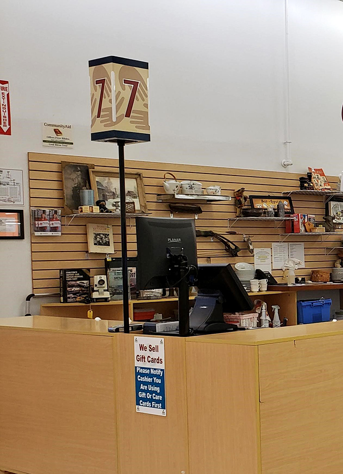 Every checkout counter tells a story. That vintage lamp might have illuminated someone's first apartment decades ago.